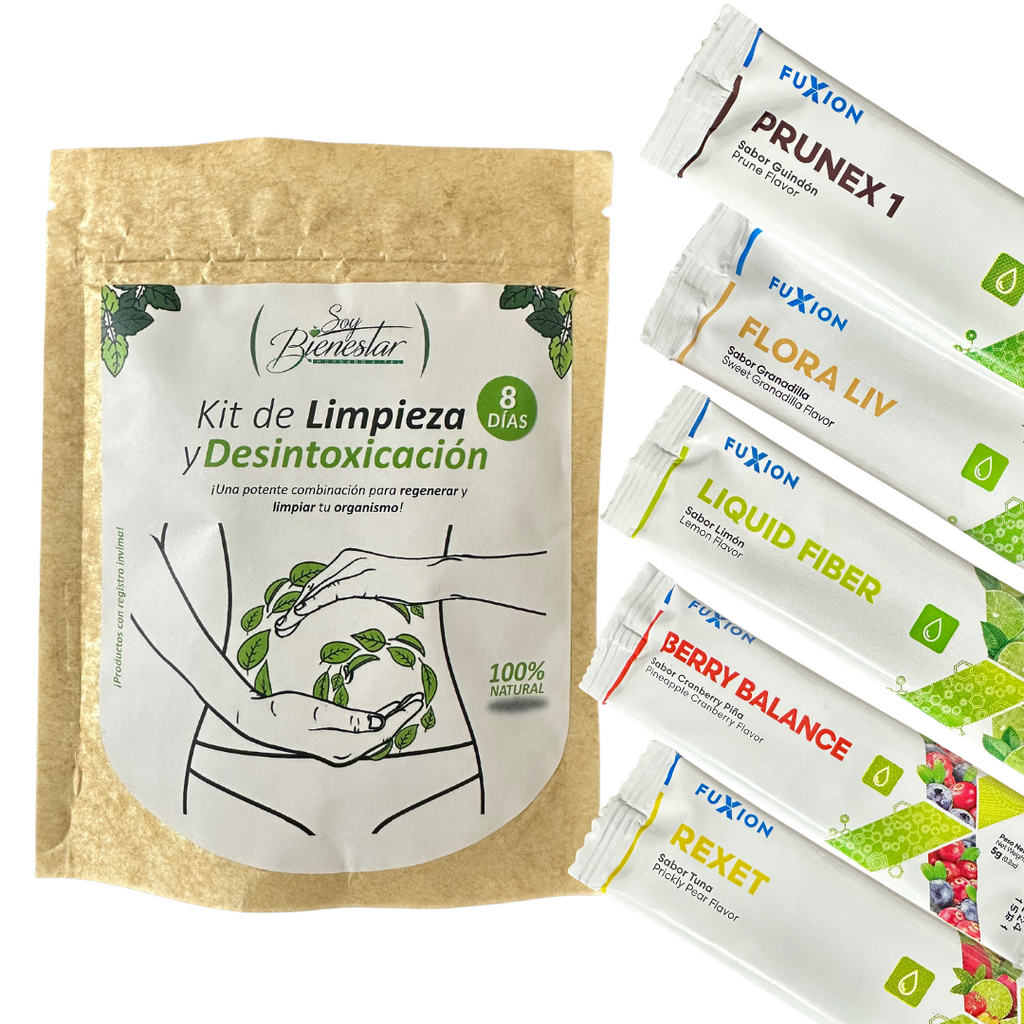 Kit Detox para 4 y 8 Dias